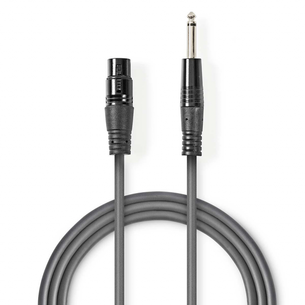 "ON-STAGE" Cables: 3-PIN XLR (Female) to 6.35mm Jack Plug (Male) | THAT ...