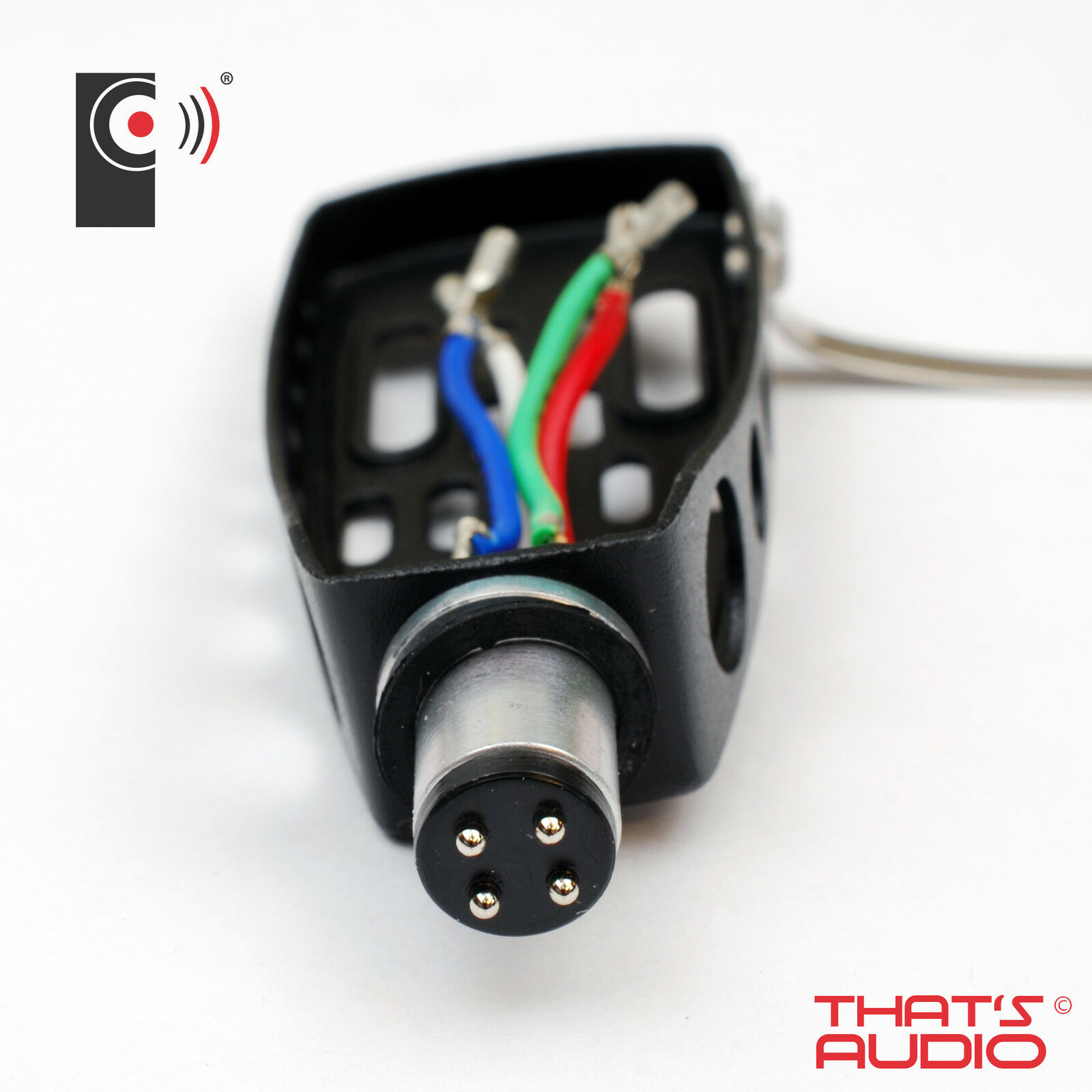 SILVER Metal SME Style Headshell (HS12) | THAT'S AUDIO!