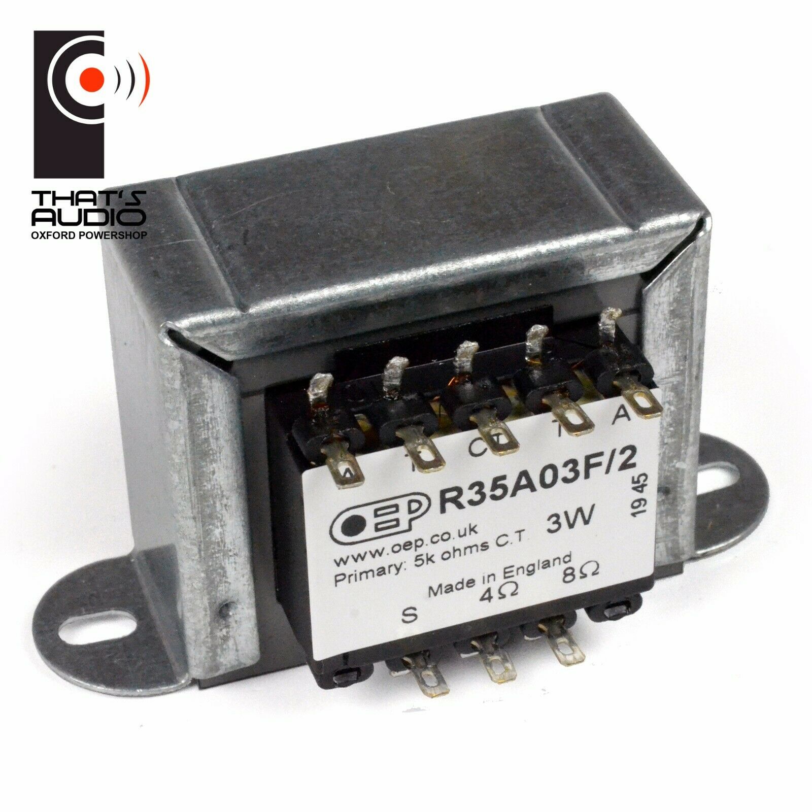 Valve Amplifier Output Transformer 3W PUSH-PULL (ECL82/ UCL82) OEP R35A03/2 | THAT'S AUDIO!