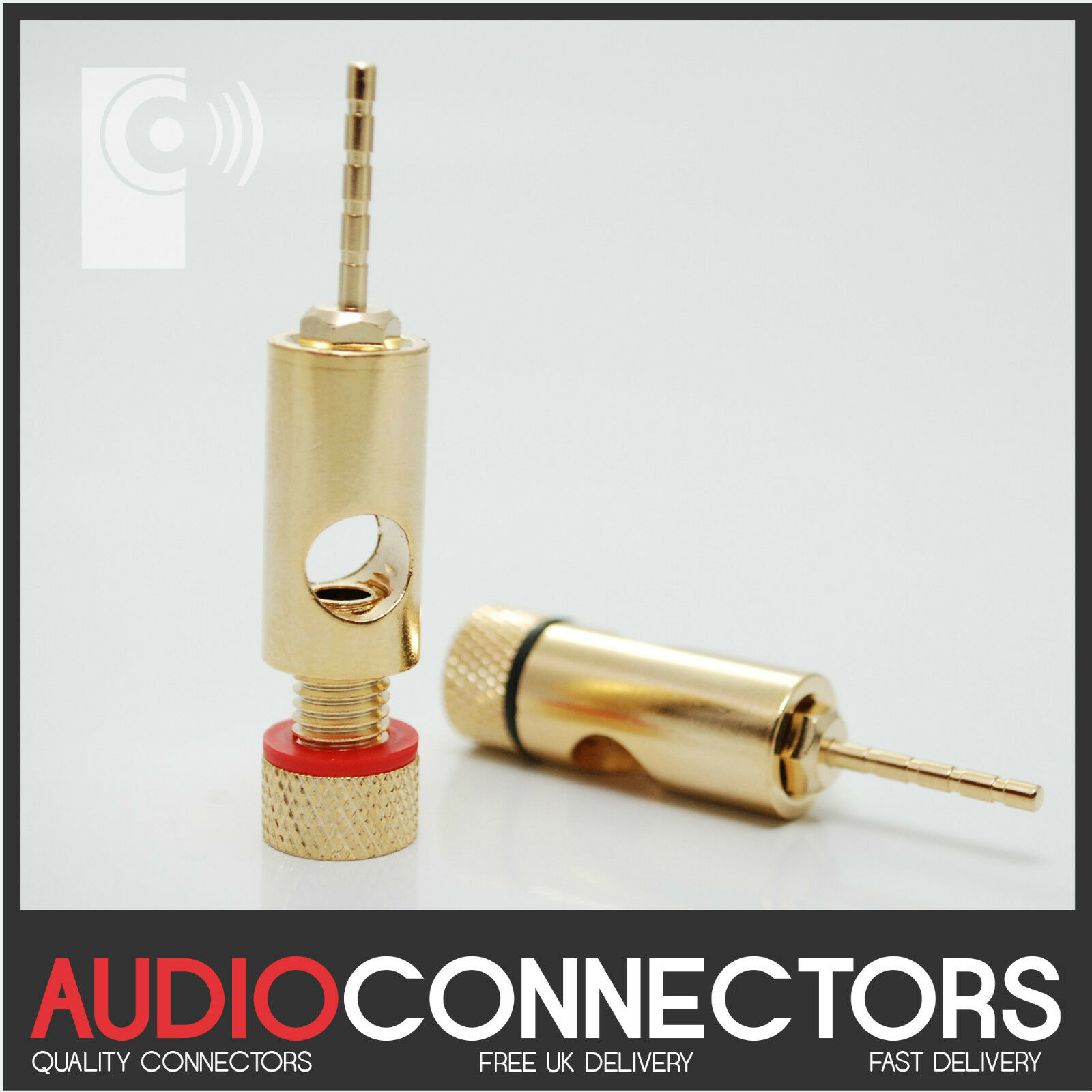 EDGE 2mm Pin Jack Plug (Straight)