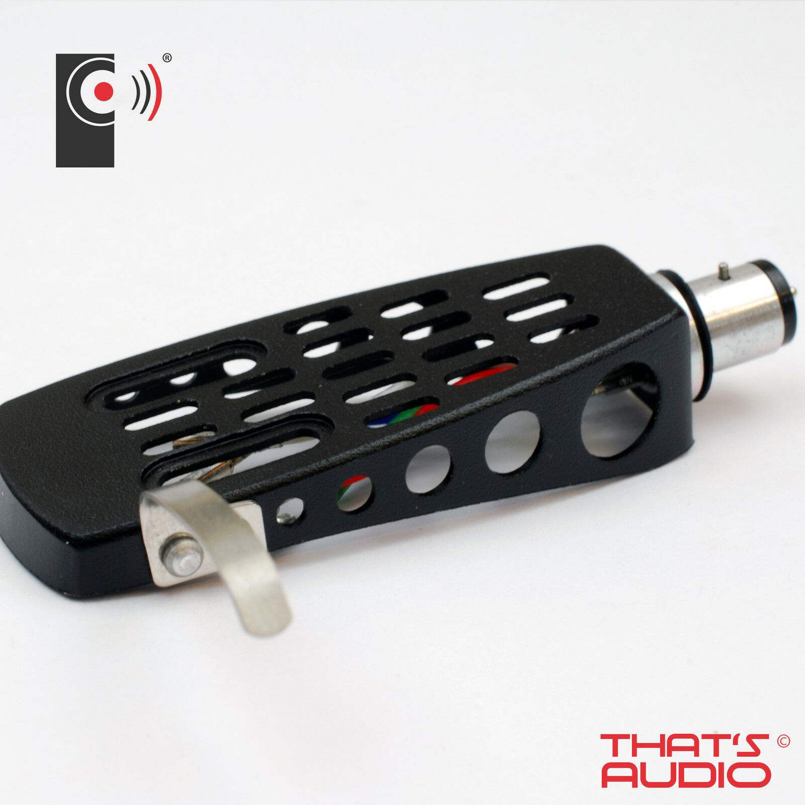 BLACK Metal SME Style Headshell (HS13) | THAT'S AUDIO!