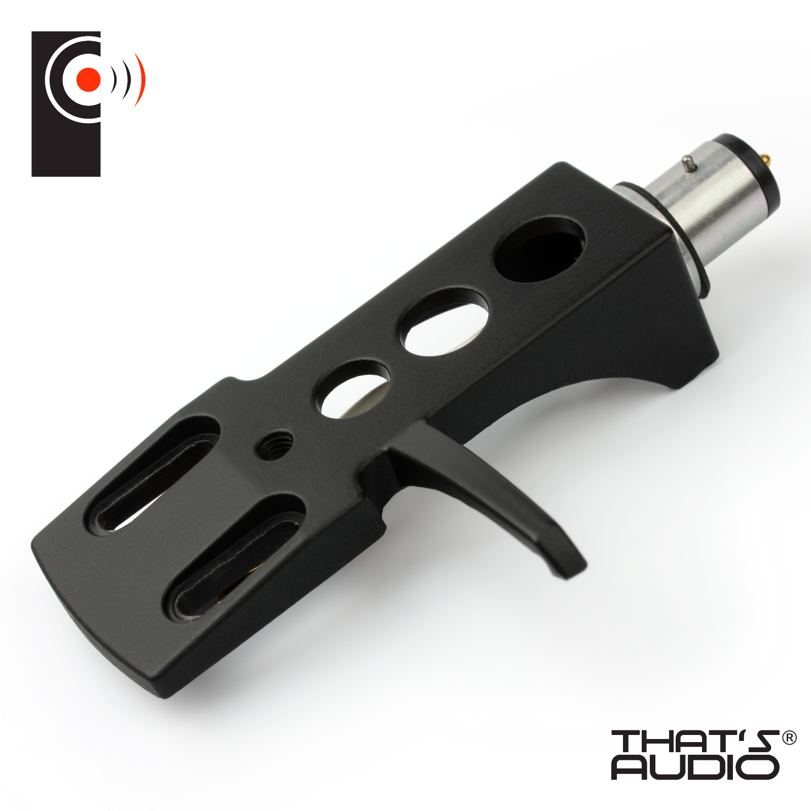 BLACK Metal DJ Headshell (HS10) | THAT'S AUDIO!